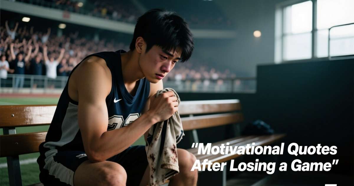 180+ Motivational Quotes and Words After Losing a Game